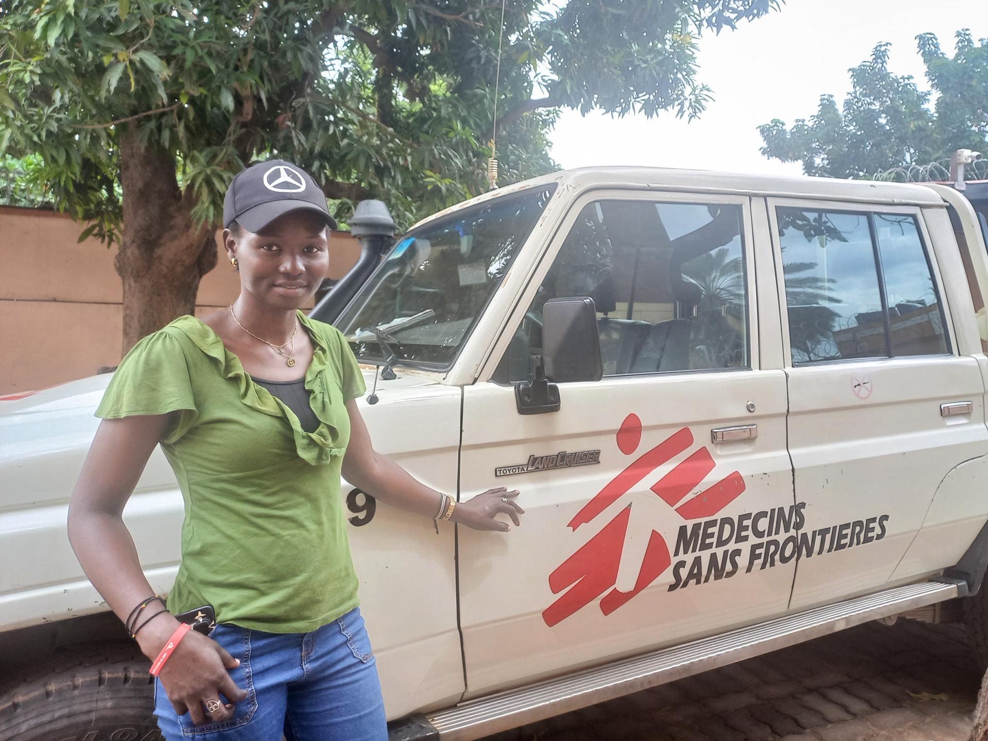 Driving Change: Mary James, the first female driver for MSF in South ...